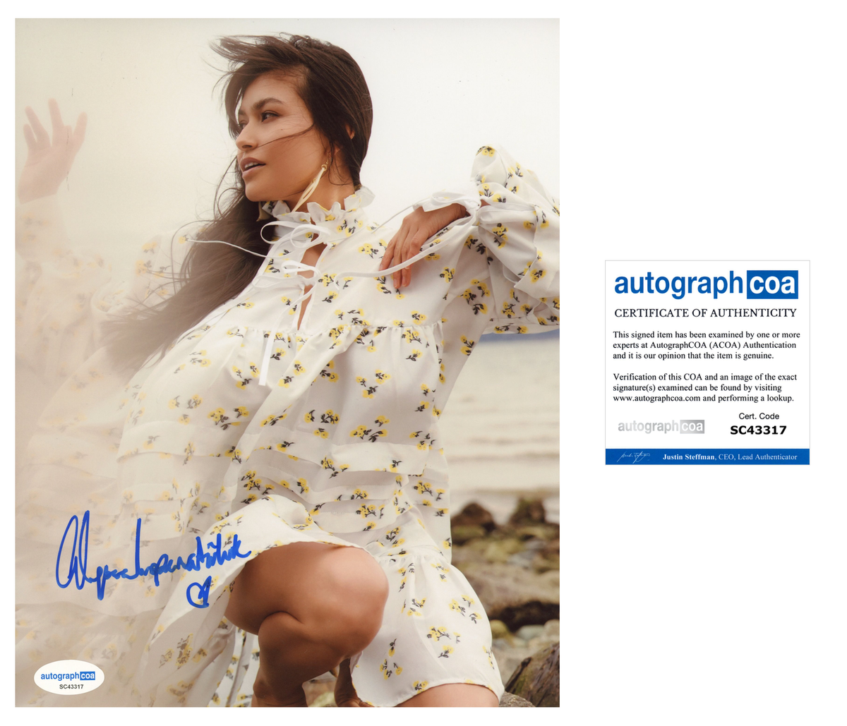 Alyssa Wapanatahk Pan and Wendy Signed Autograph 8x10 Photo ACOA | Outlaw Hobbies Authentic ...