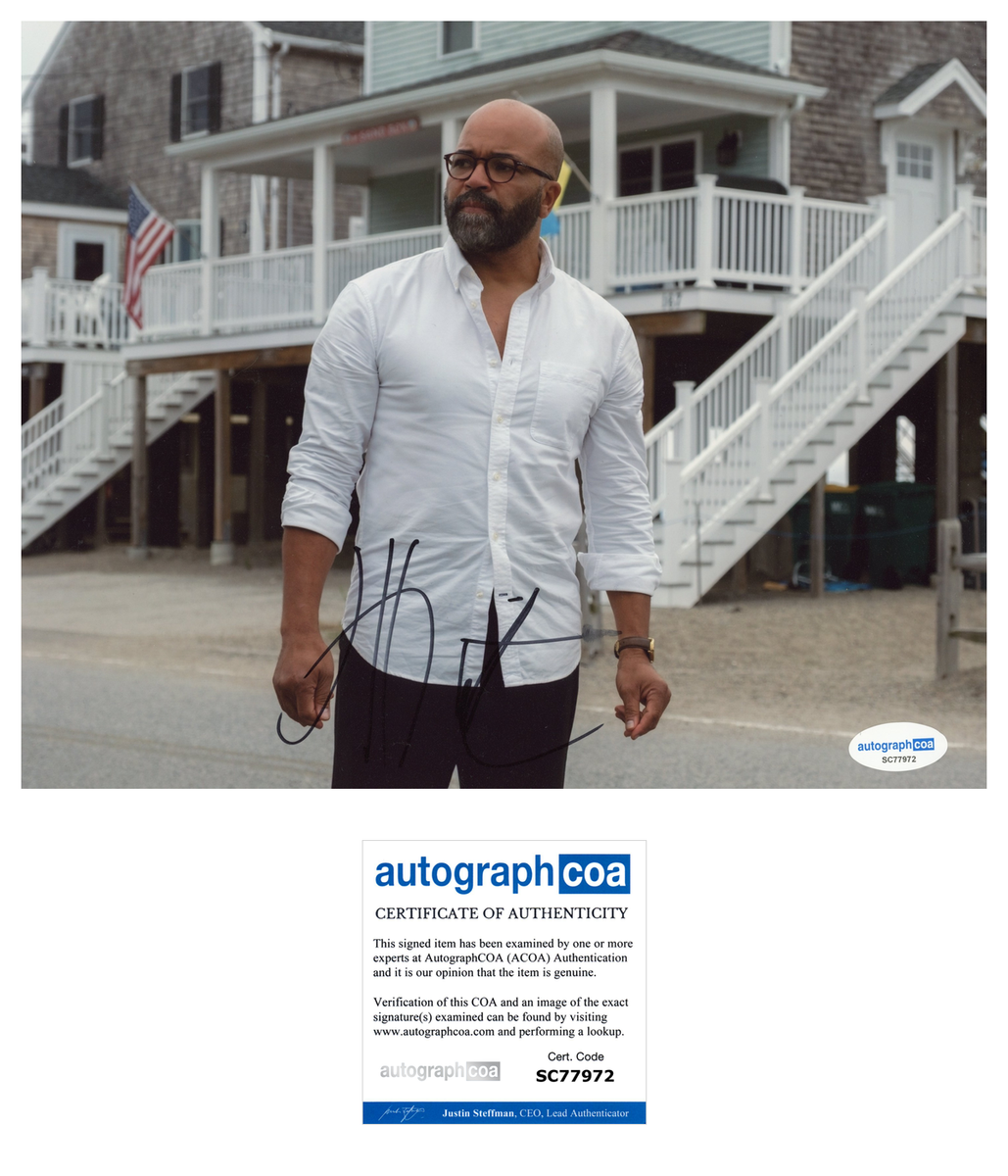 Jeffrey Wright American Fiction Signed Autograph 8x10 Photo ACOA | Outlaw Hobbies Authentic ...