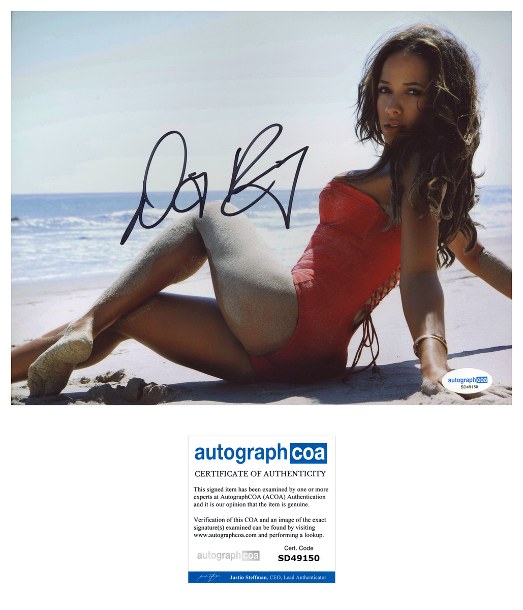 Dania Ramirez Sexy Signed Autograph 8x10 Photo ACOA | Outlaw Hobbies Authentic Autographs