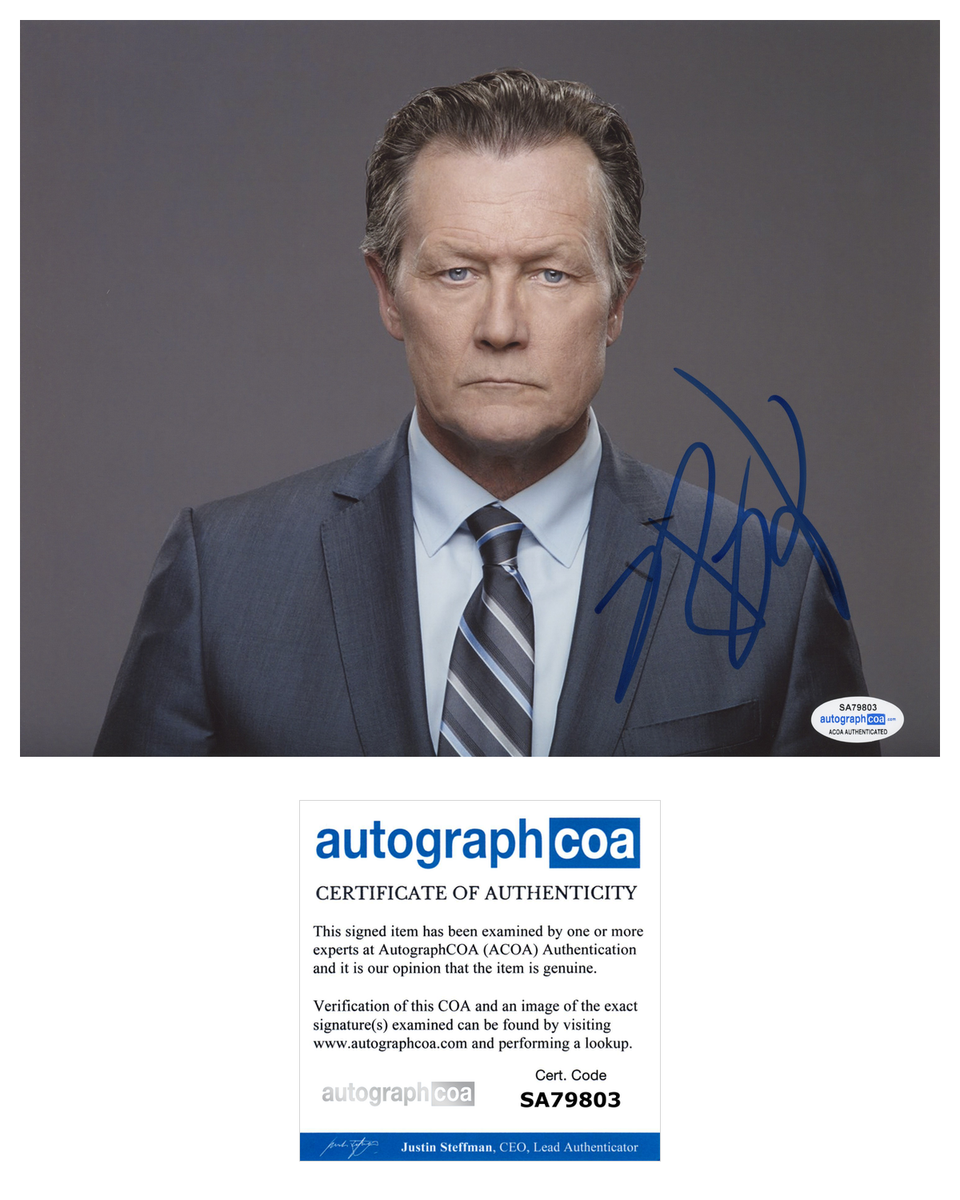 Robert Patrick Peacemaker Signed Autograph 8x10 Photo ACOA | Outlaw Hobbies Authentic Autographs