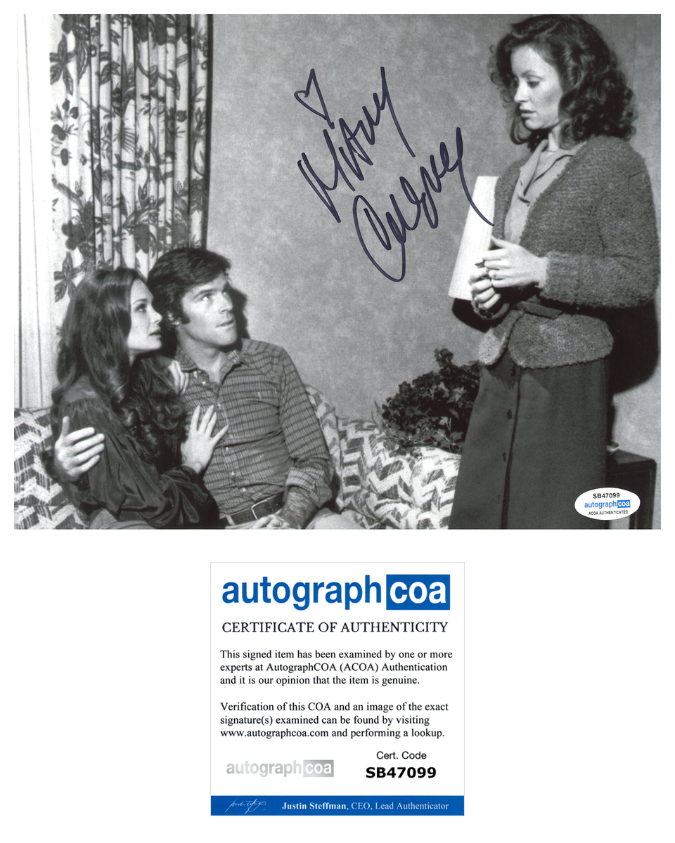 Mary Crosby Dallas Signed Autograph 8x10 Photo ACOA | Outlaw Hobbies Authentic Autographs