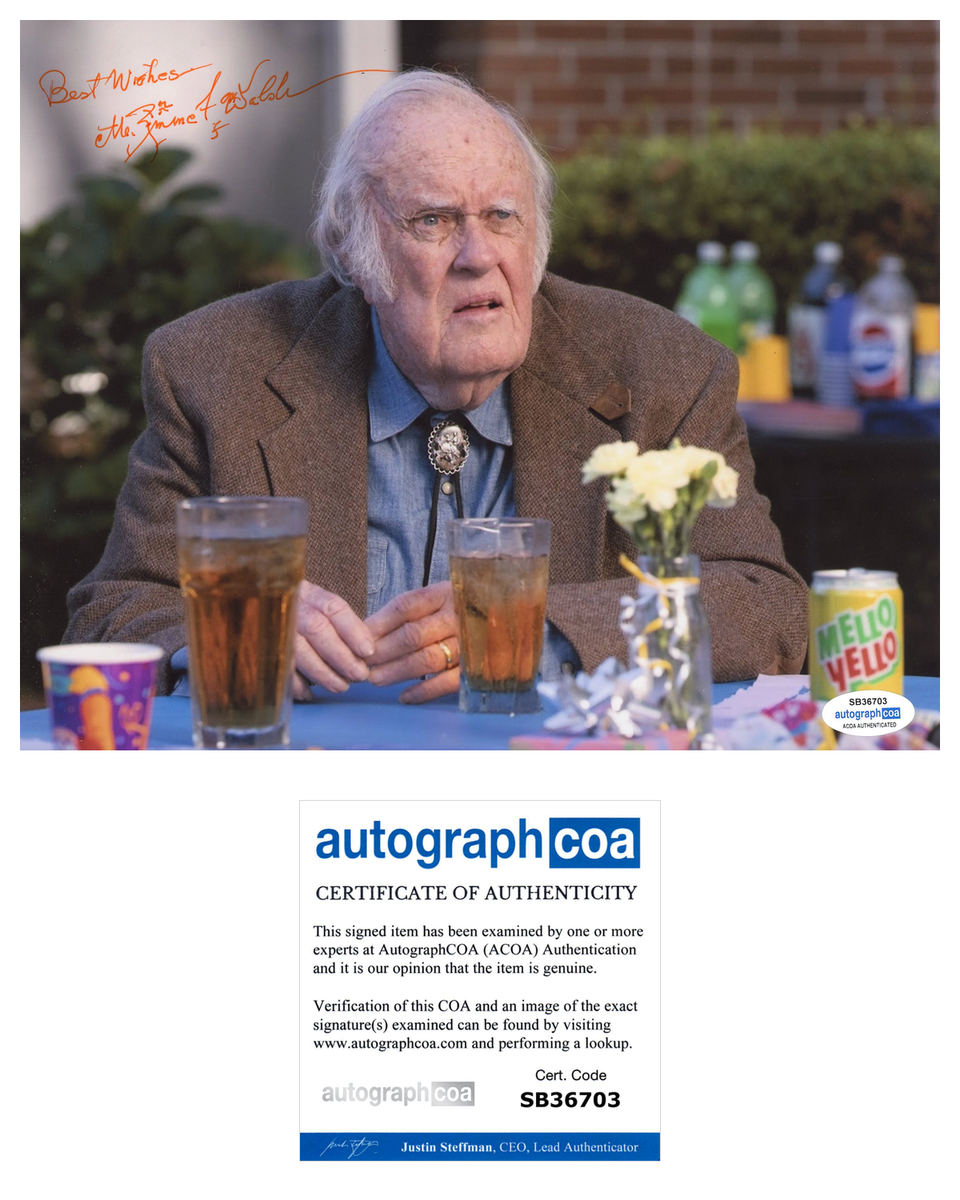 M Emmet Walsh Righteous Gemstones Signed Autograph 8x10 Photo ACOA ...