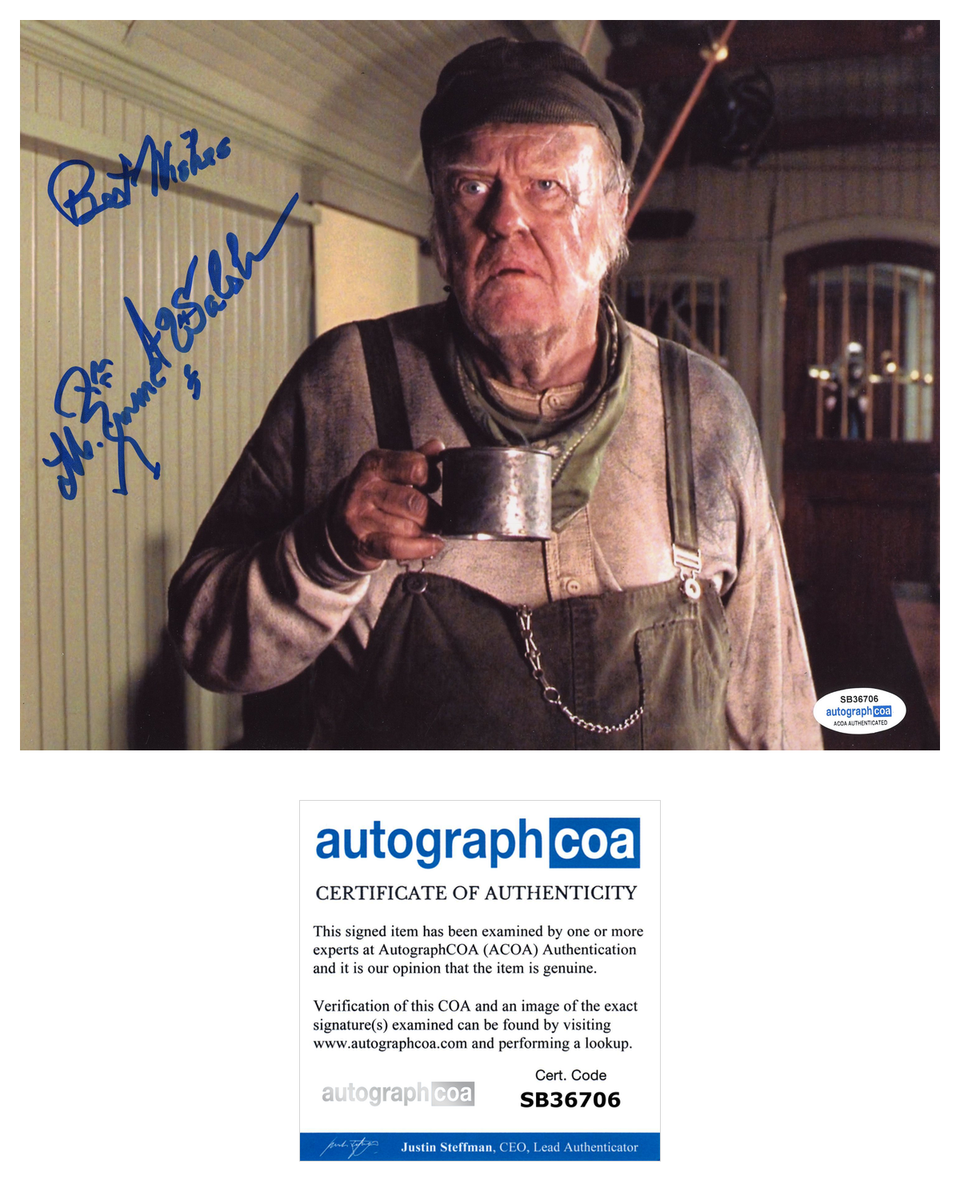 M Emmet Walsh Wild Wild West Signed Autograph 8x10 Photo ACOA | Outlaw ...