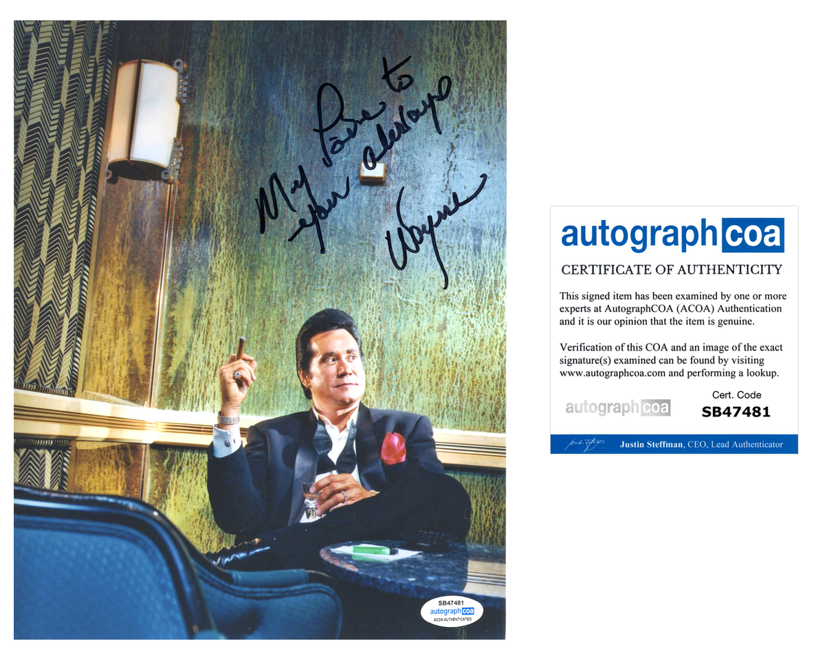 Wayne Newton Signed Autograph 8x10 Photo ACOA | Outlaw Hobbies ...