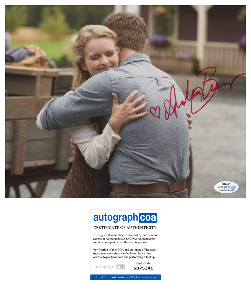 Andrea Brooks When Calls the Heart Signed Autograph 8x10 Photo ACOA ...