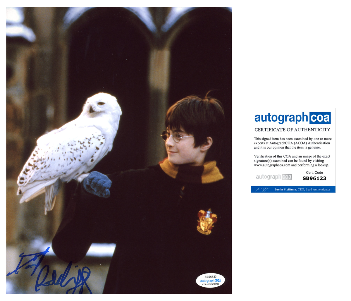 Daniel Radcliffe Harry Potter Signed Autograph 8x10 Photo ACOA | Outlaw ...
