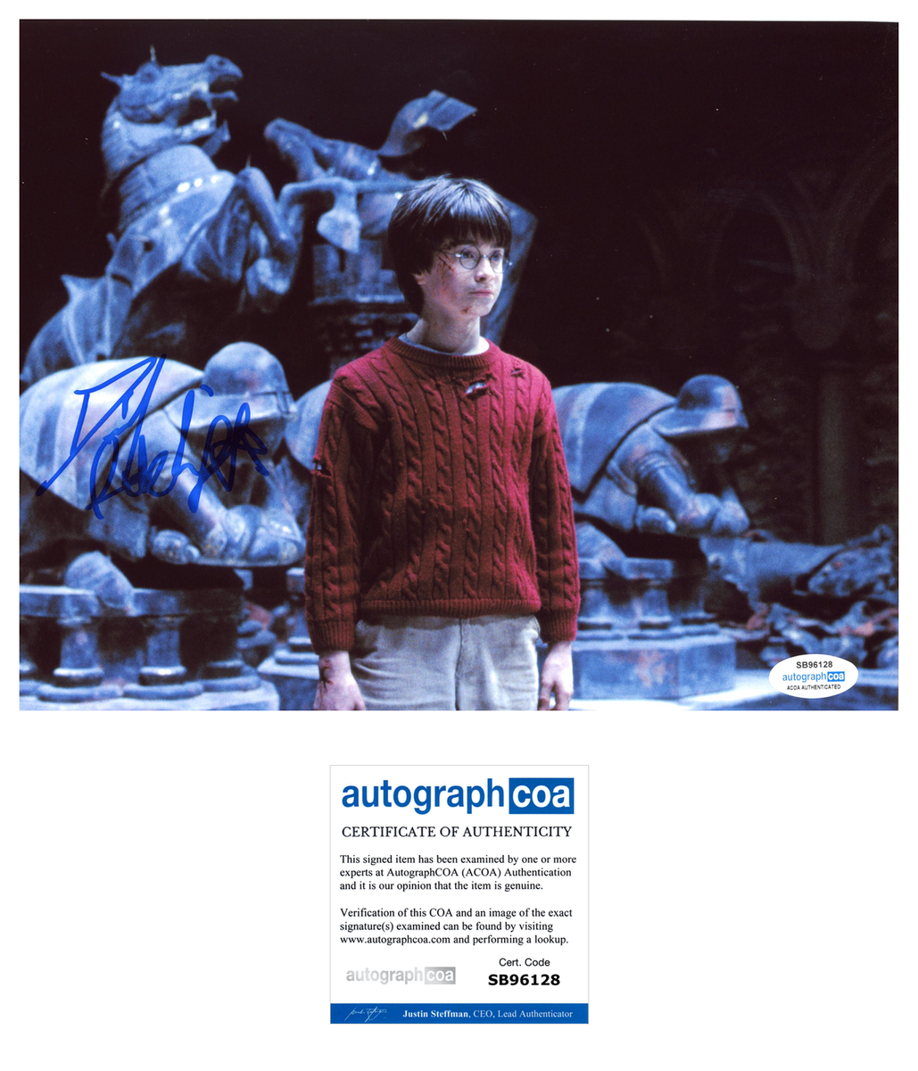 Daniel Radcliffe Harry Potter Signed Autograph 8x10 Photo ACOA | Outlaw ...
