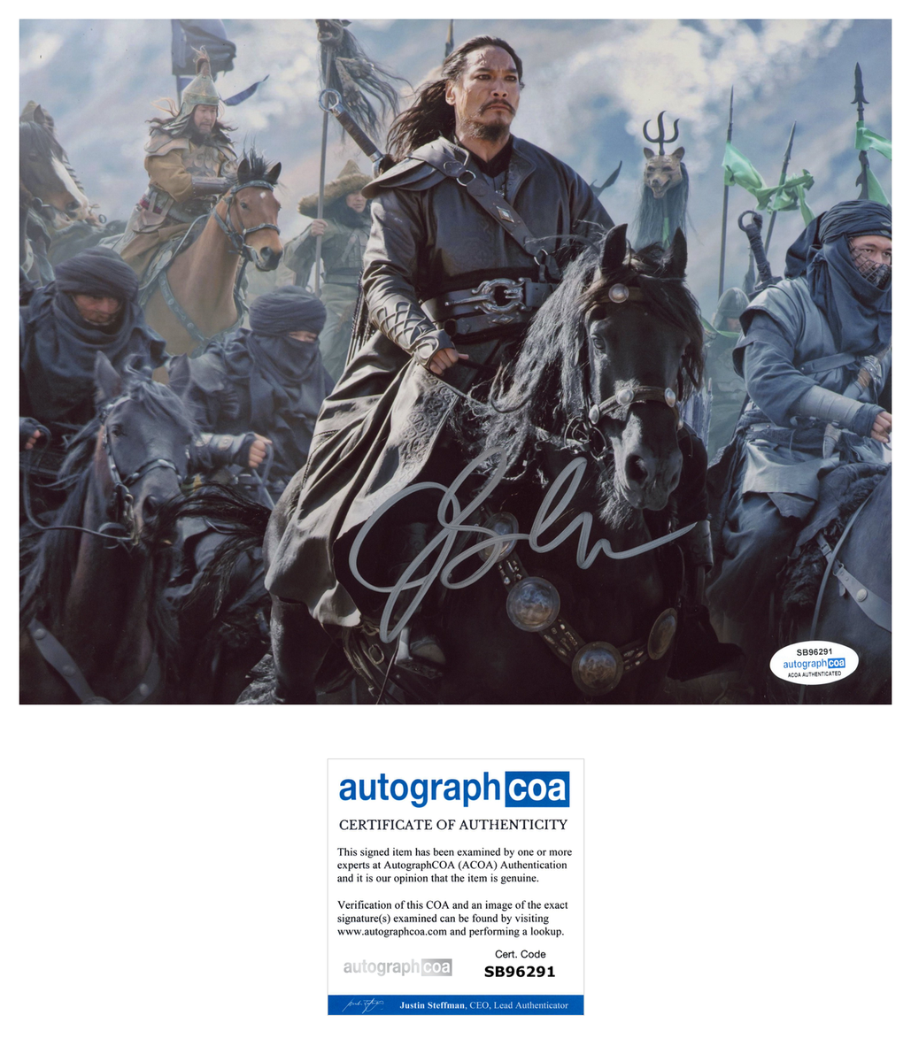 Jason Scott Lee Mulan Signed Autograph 8x10 Photo ACOA | Outlaw Hobbies ...