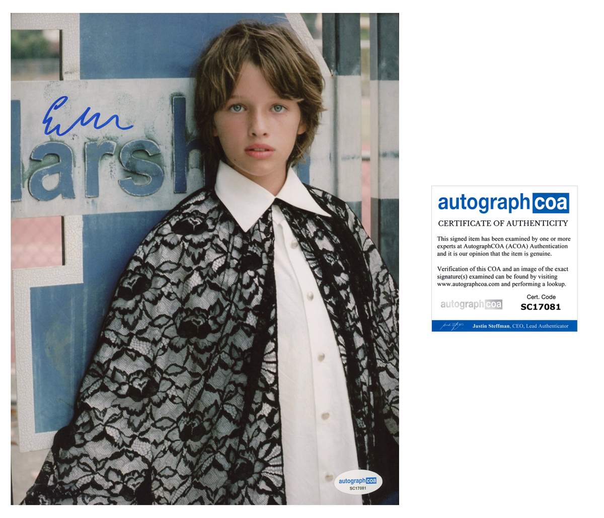 Ever Anderson Peter Pan and Wendy Signed Autograph 8x10 Photo ACOA ...