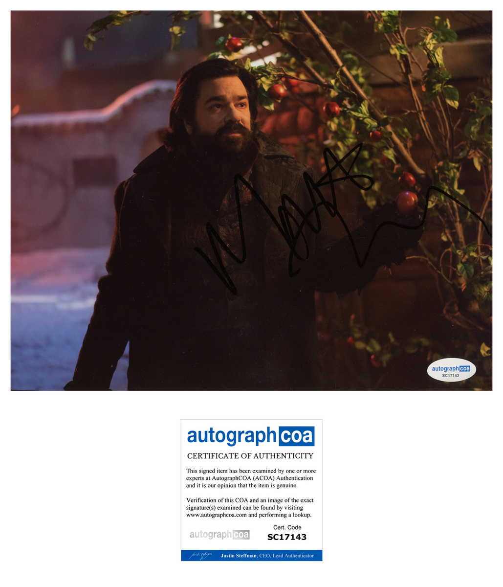 Matt Berry What We Do in Shadows Signed Autograph 8x10 Photo ACOA ...