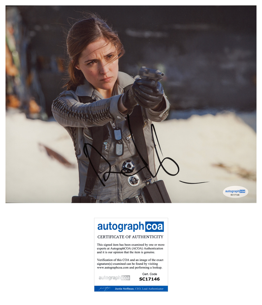 Rose Byrne X-Men Signed Autograph 8x10 Photo ACOA | Outlaw Hobbies ...