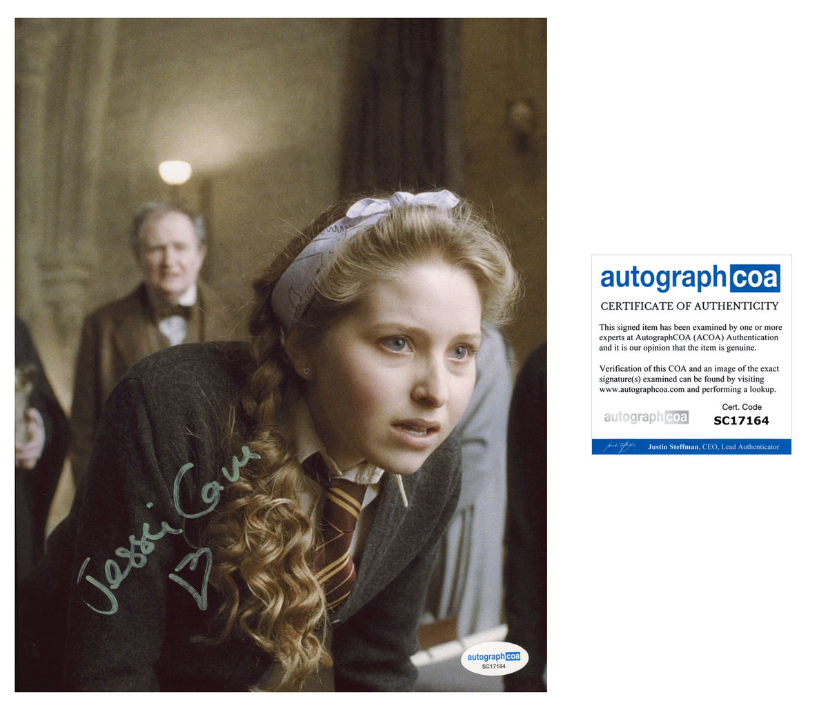 Jessie Cave Harry Potter Signed Autograph 8x10 Photo ACOA | Outlaw ...