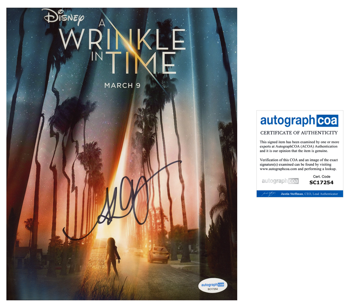Ava Duvernay Wrinkle in Time Signed Autograph 8x10 Photo ACOA | Outlaw ...