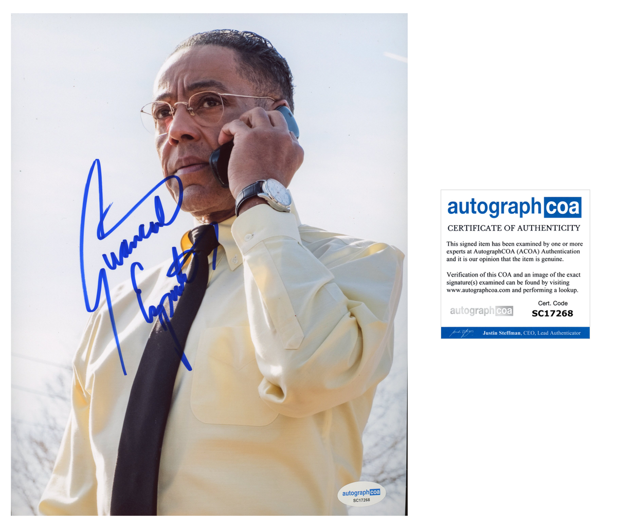 Giancarlo Esposito Breaking Bad Signed Autograph 8x10 Photo ACOA ...