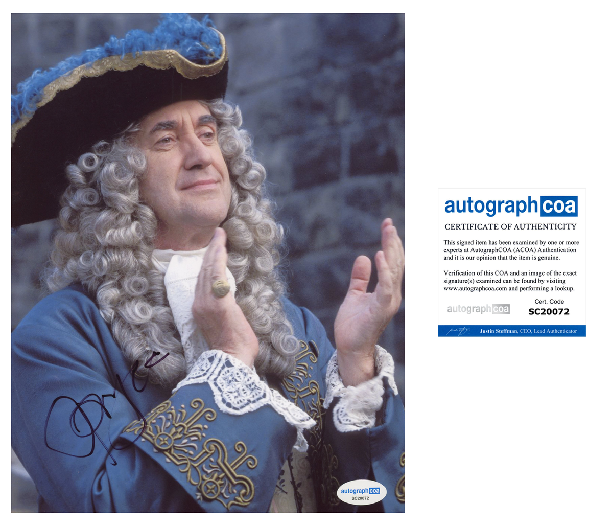 Jonathan Pryce Pirates Signed Autograph 8x10 Photo ACOA | Outlaw ...