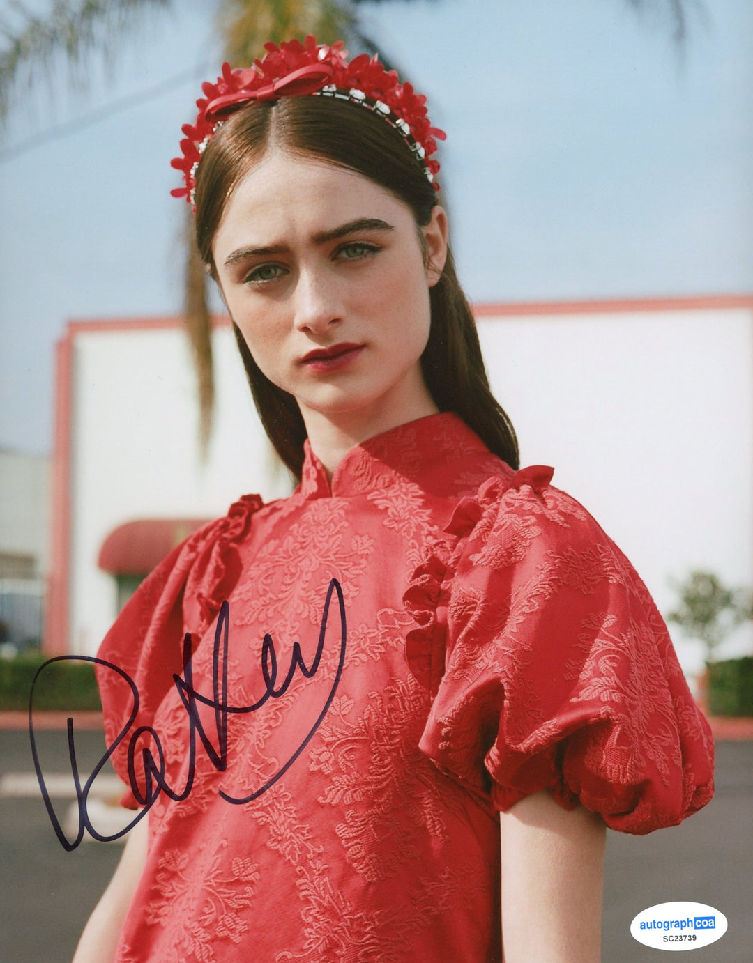 Raffey Cassidy Signed Autograph 8x10 Photo ACOA | Outlaw Hobbies ...