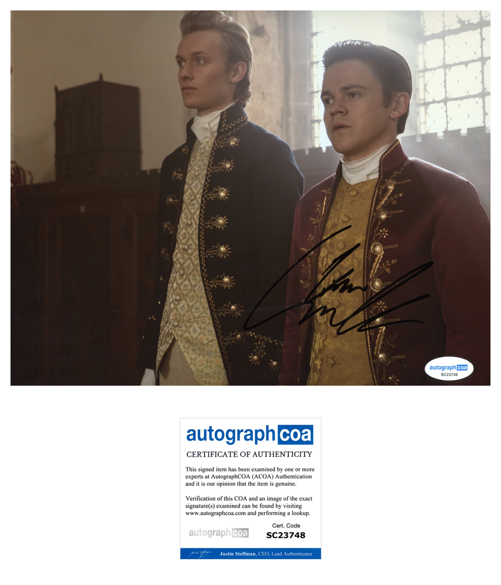 Sam Clemmett Bridgerton Signed Autograph 8x10 Photo ACOA | Outlaw ...