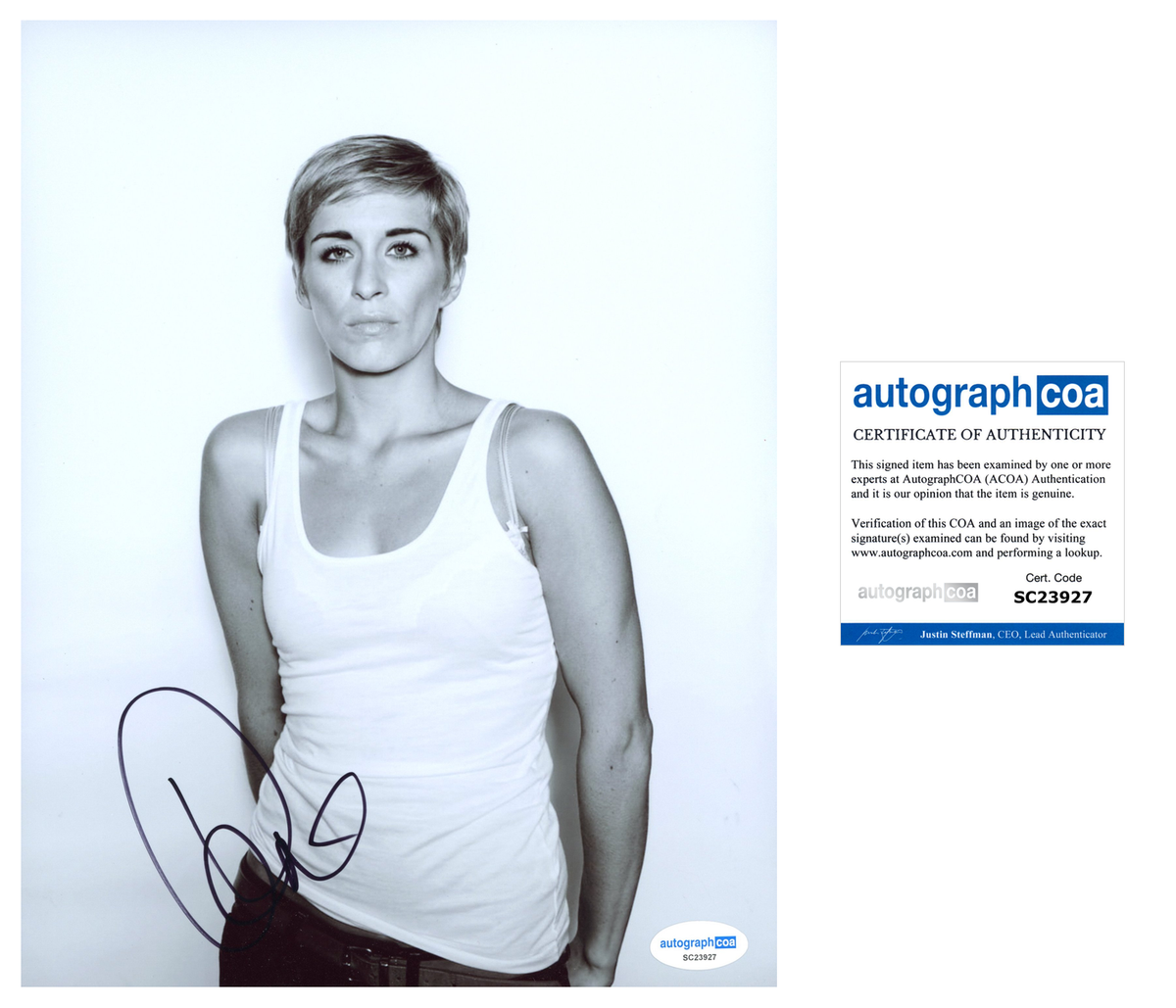 Vicky McClure Line of Duty Signed Autograph 8x10 Photo ACOA | Outlaw ...