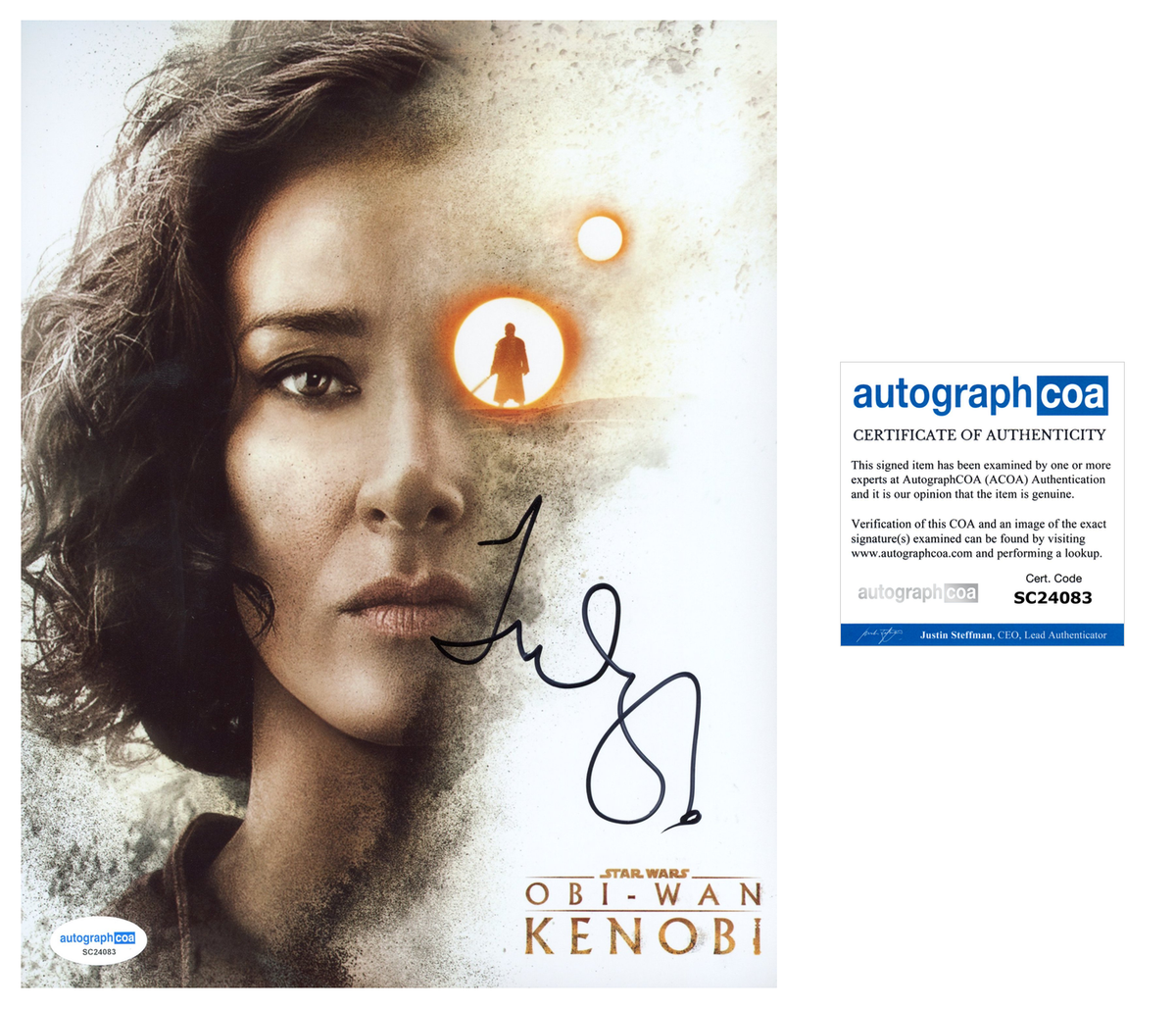 Indira Varma Obi Wan Signed Autograph 8x10 Photo ACOA | Outlaw Hobbies ...