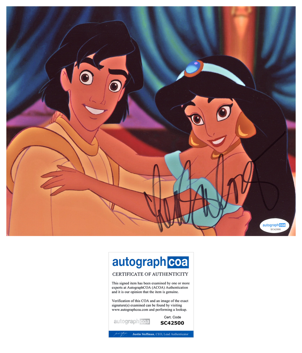 Lea Salonga Aladdin Signed Autograph 8x10 Photo ACOA | Outlaw Hobbies ...