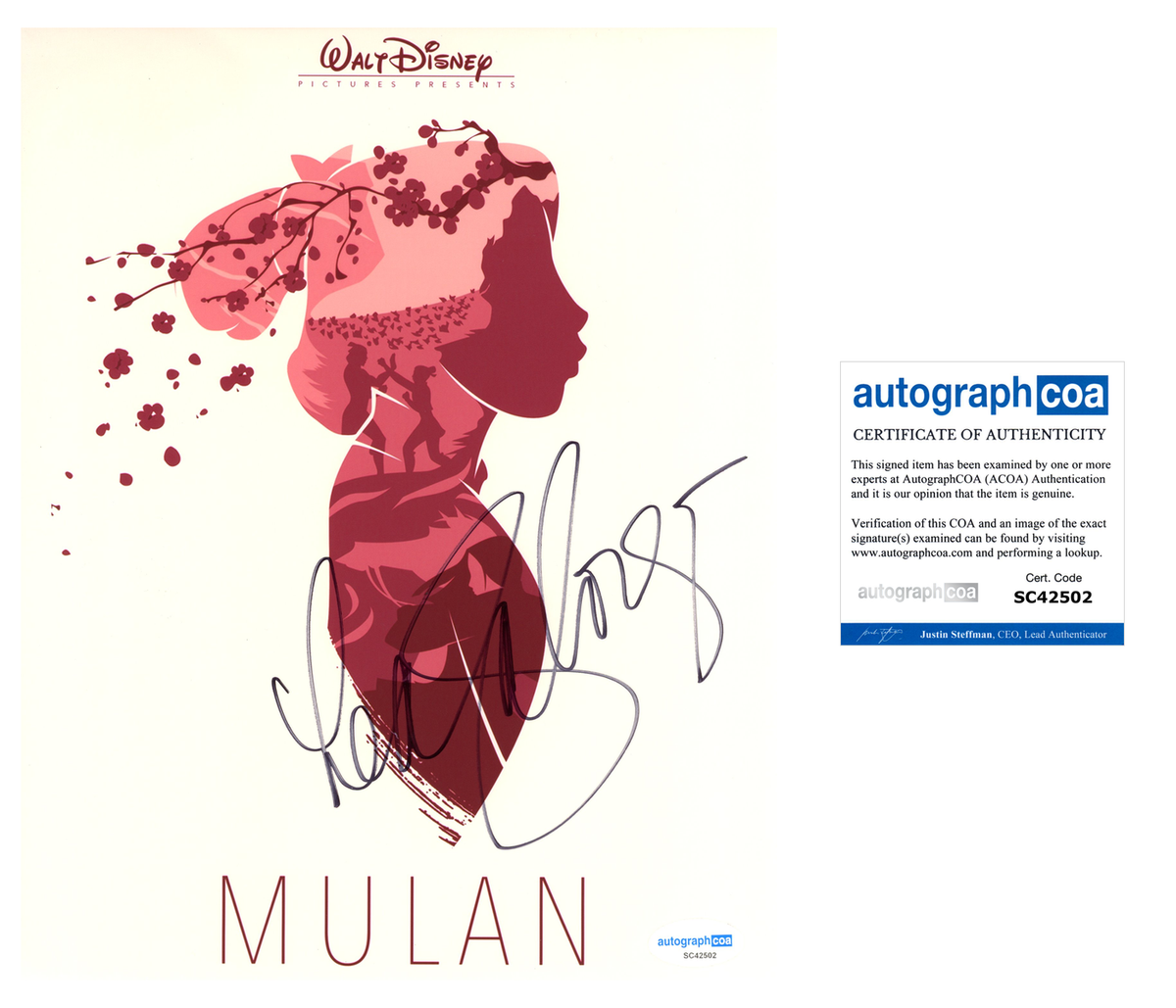Lea Salonga Mulan Signed Autograph 8x10 Photo ACOA | Outlaw Hobbies ...
