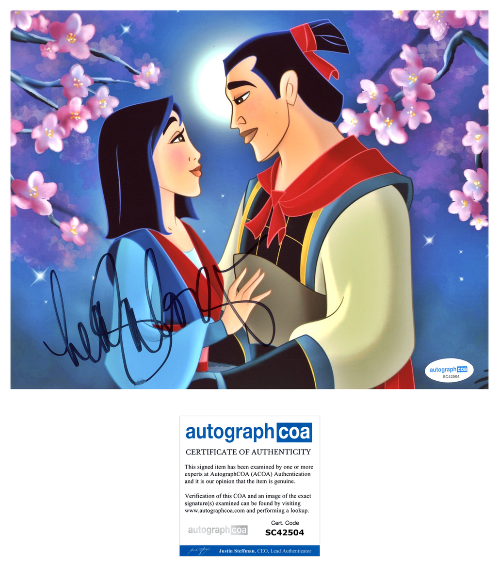Lea Salonga Mulan Signed Autograph 8x10 Photo ACOA | Outlaw Hobbies ...
