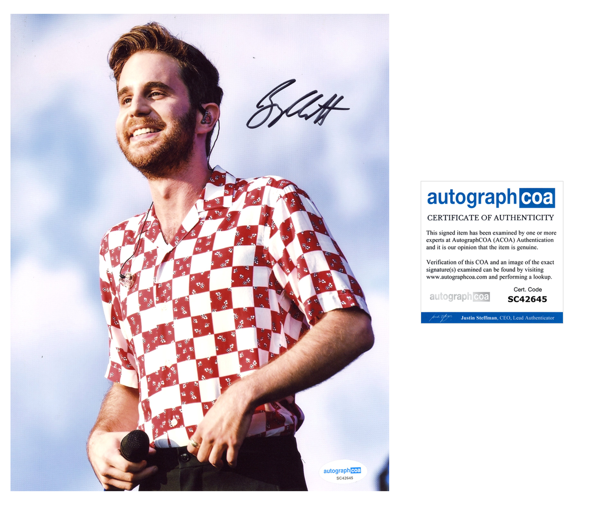 Ben Platt Signed Autograph 8x10 Photo ACOA | Outlaw Hobbies Authentic ...