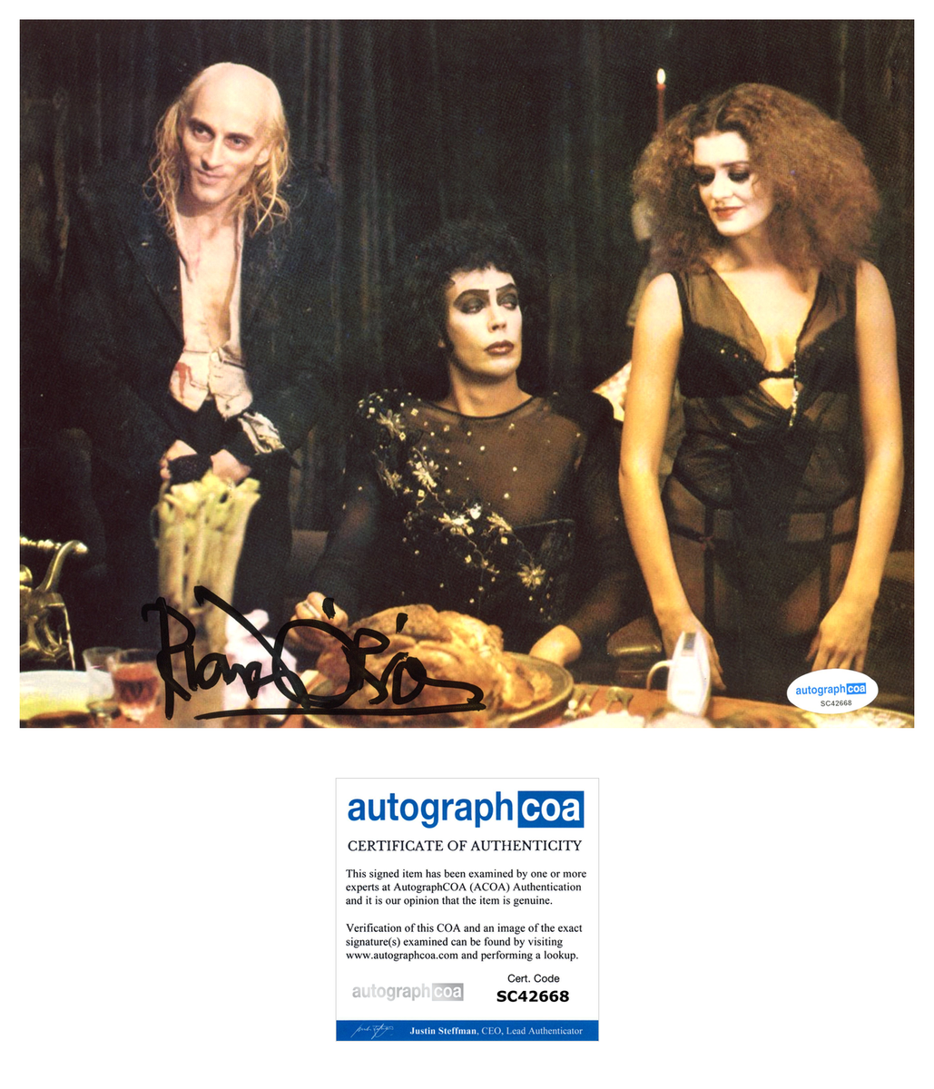 Richard O'Brien Rocky Horror Signed Autograph 8x10 Photo ACOA | Outlaw ...