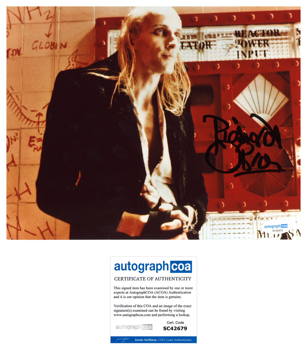 Richard O'Brien Rocky Horror Signed Autograph 8x10 Photo ACOA | Outlaw ...