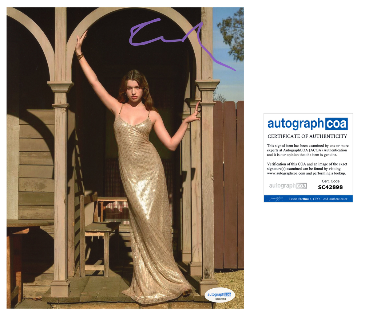 Ever Anderson Signed Autograph 8x10 Photo ACOA | Outlaw Hobbies ...