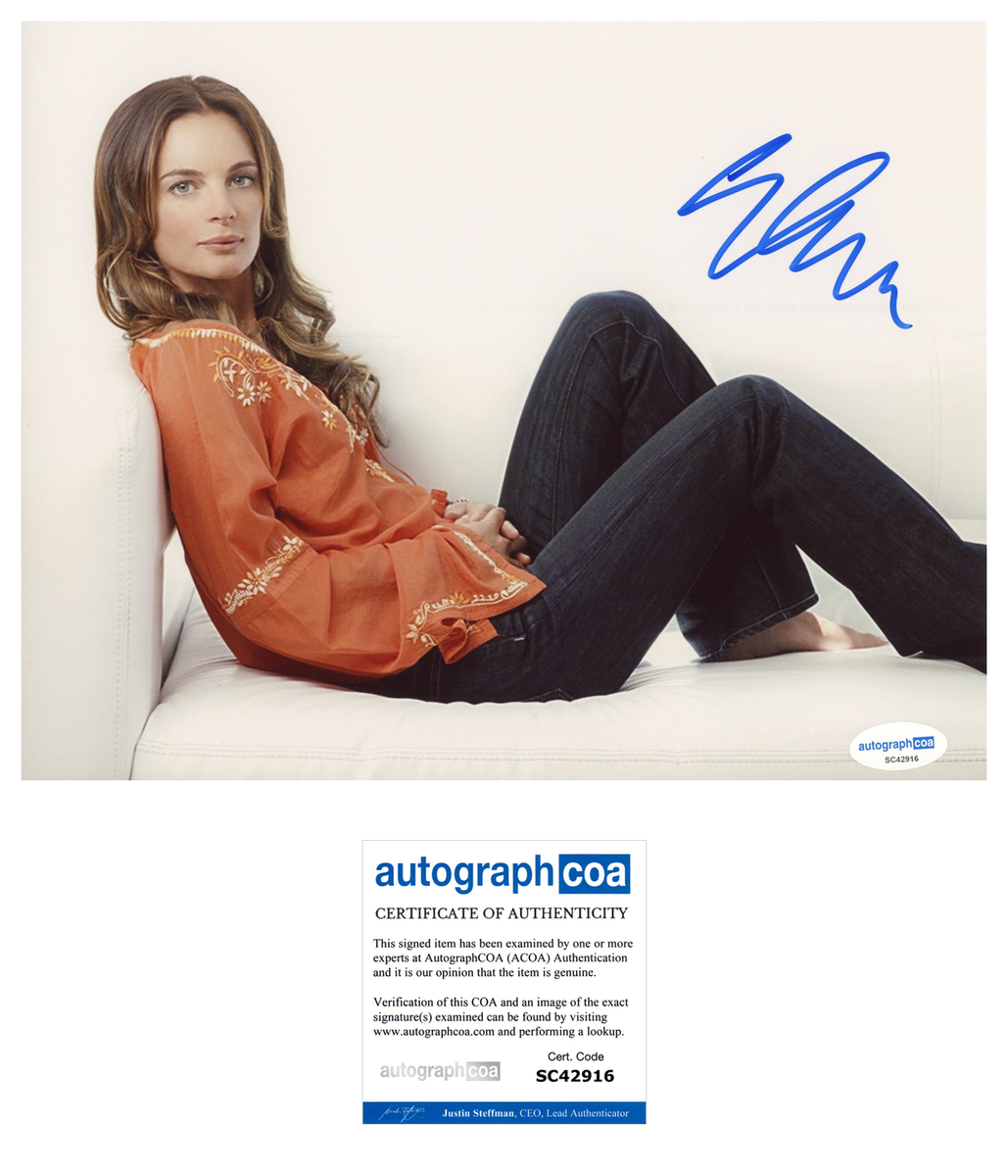 Gabrielle Anwar Burn Notice Signed Autograph 8x10 Photo ACOA | Outlaw ...