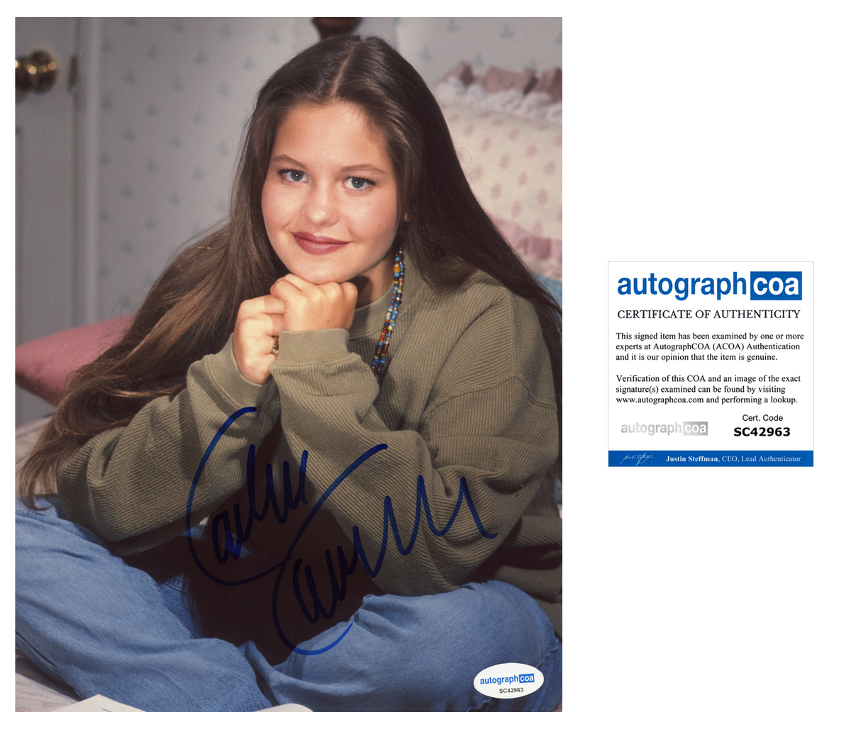 Candace Cameron Bure Signed Autograph 8x10 Photo ACOA | Outlaw Hobbies ...