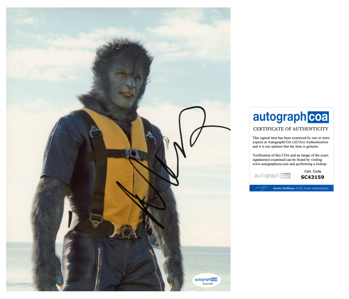 Nicholas Hoult X-Men Signed Autograph 8x10 Photo ACOA | Outlaw Hobbies ...