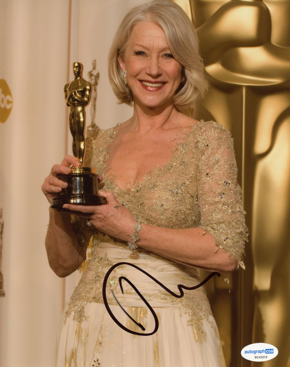 Helen Mirren Signed Autograph 8x10 Photo ACOA | Outlaw Hobbies ...