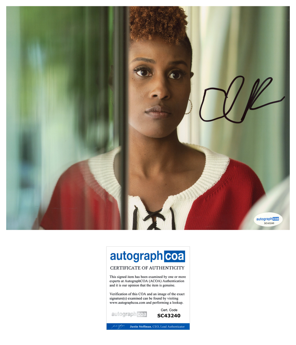 Issa Rae Insecure Signed Autograph 8x10 Photo ACOA | Outlaw Hobbies ...
