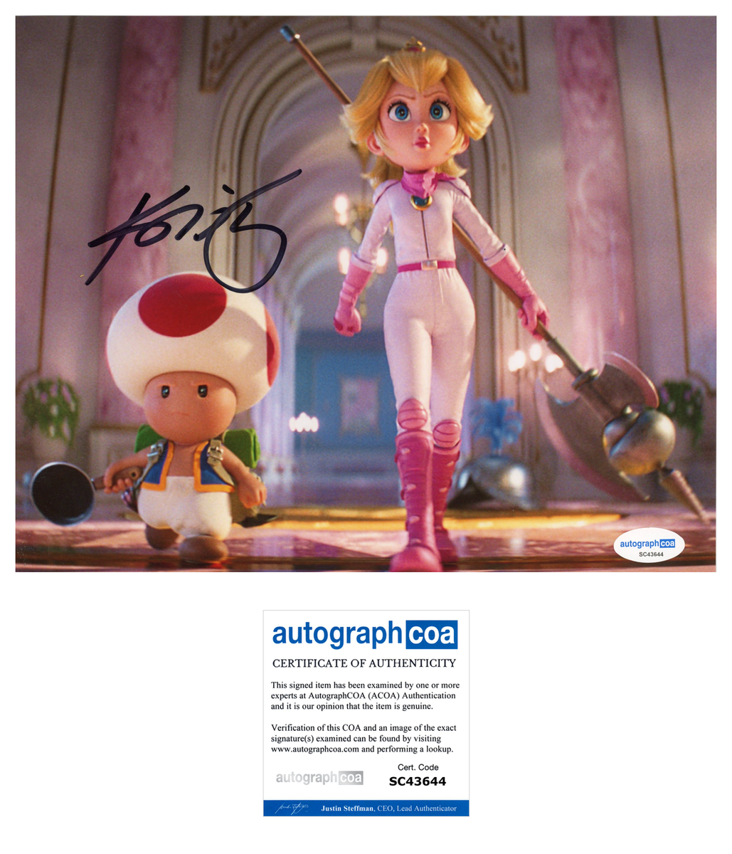 Keegan Michael Key Super Mario Bros Signed Autograph 8x10 Photo ACOA ...