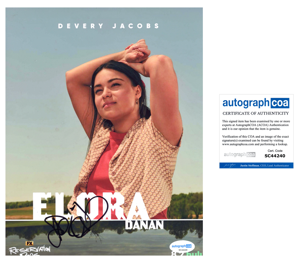 Devery Jacobs Reservation Dogs Signed Autograph 8x10 Photo ACOA ...