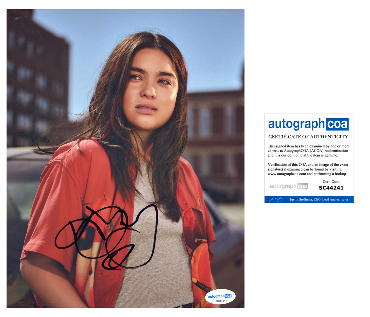 Devery Jacobs Reservation Dogs Signed Autograph 8x10 Photo ACOA ...
