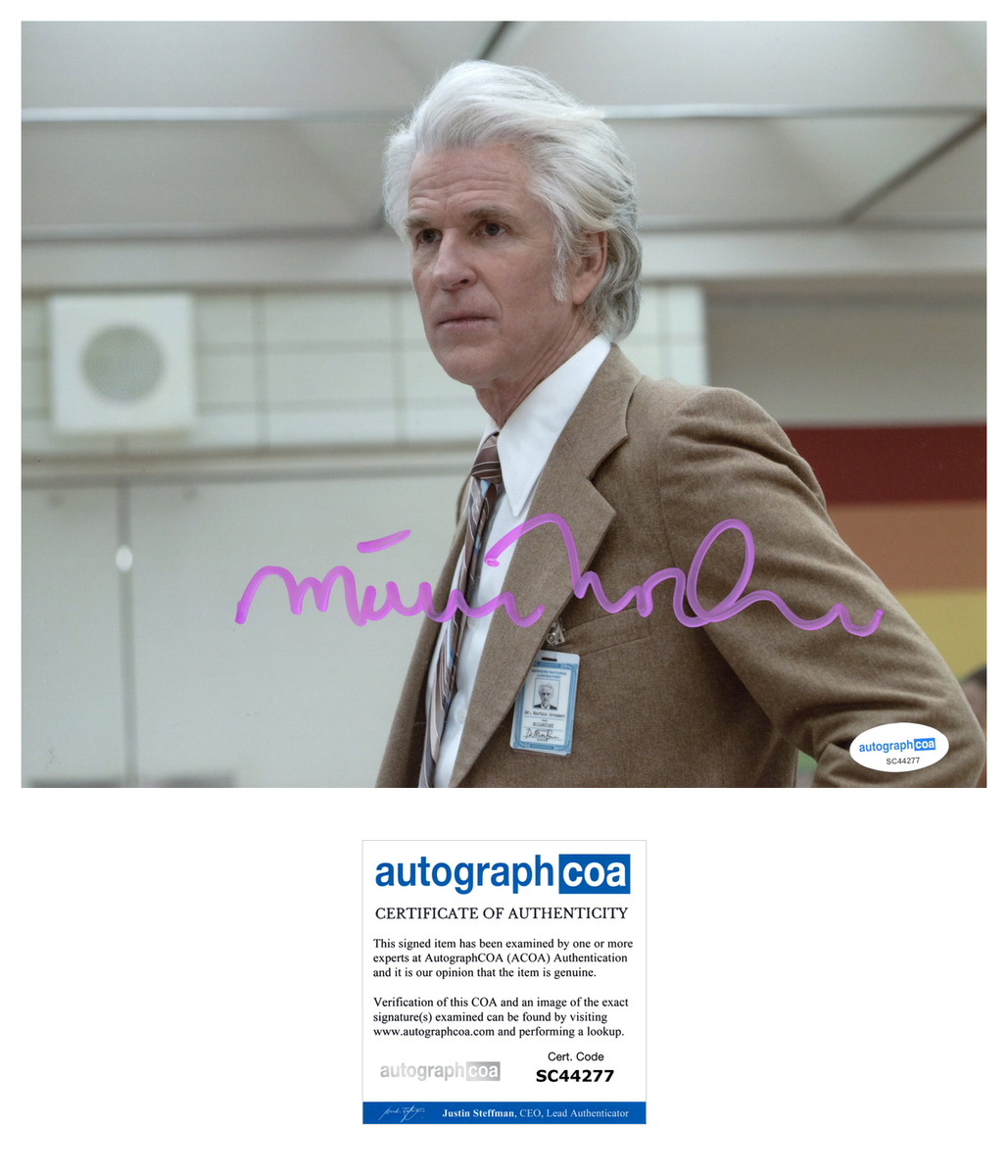 Matthew Modine Stranger Things Signed Autograph 8x10 Photo ACOA ...