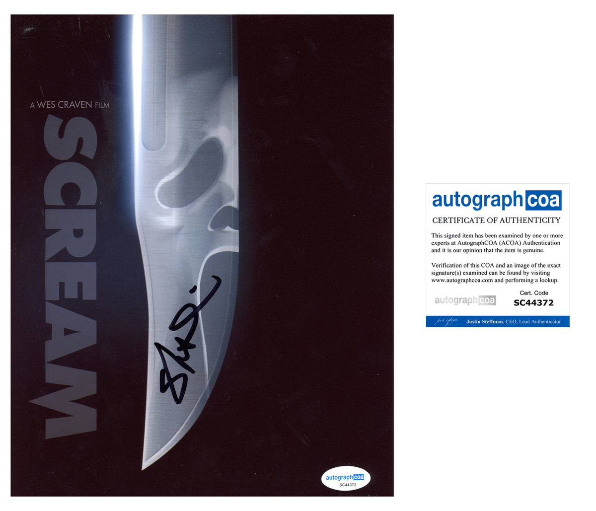 Skeet Ulrich Scream Signed Autograph 8x10 Photo ACOA | Outlaw Hobbies ...
