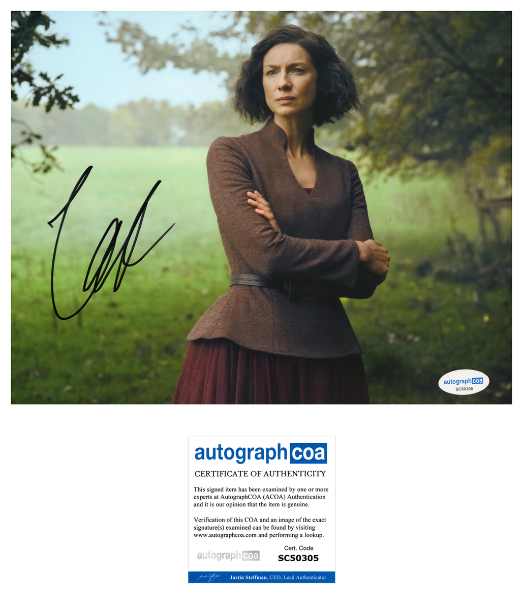 Caitriona Balfe Outlander Signed Autograph 8x10 Photo ACOA | Outlaw ...