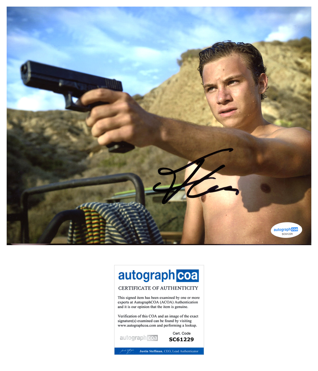 Finn Cole Animal Kingdom Signed Autograph 8x10 Photo ACOA | Outlaw ...