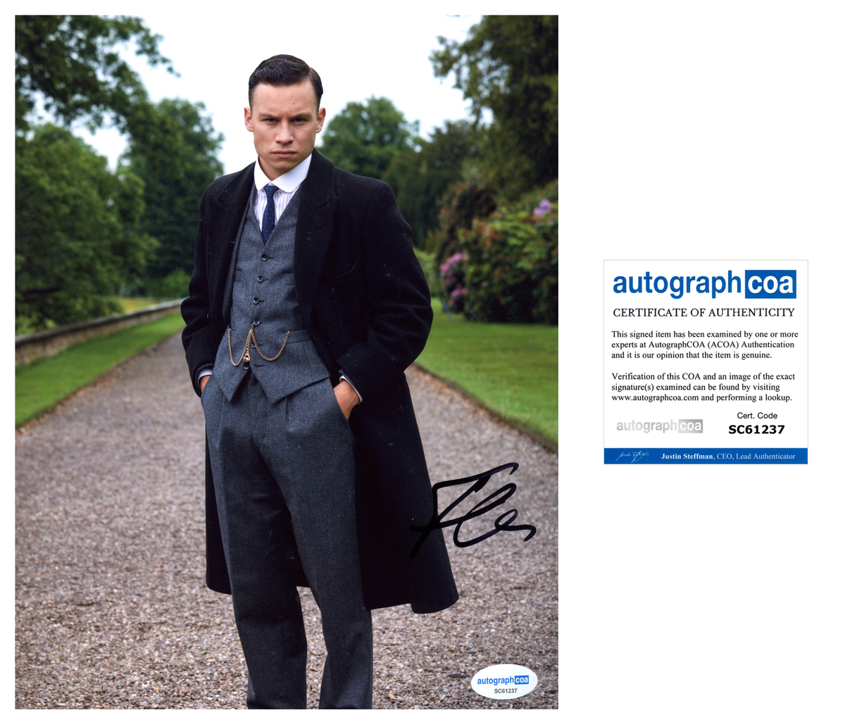 Finn Cole Animal Kingdom Signed Autograph 8x10 Photo ACOA | Outlaw ...