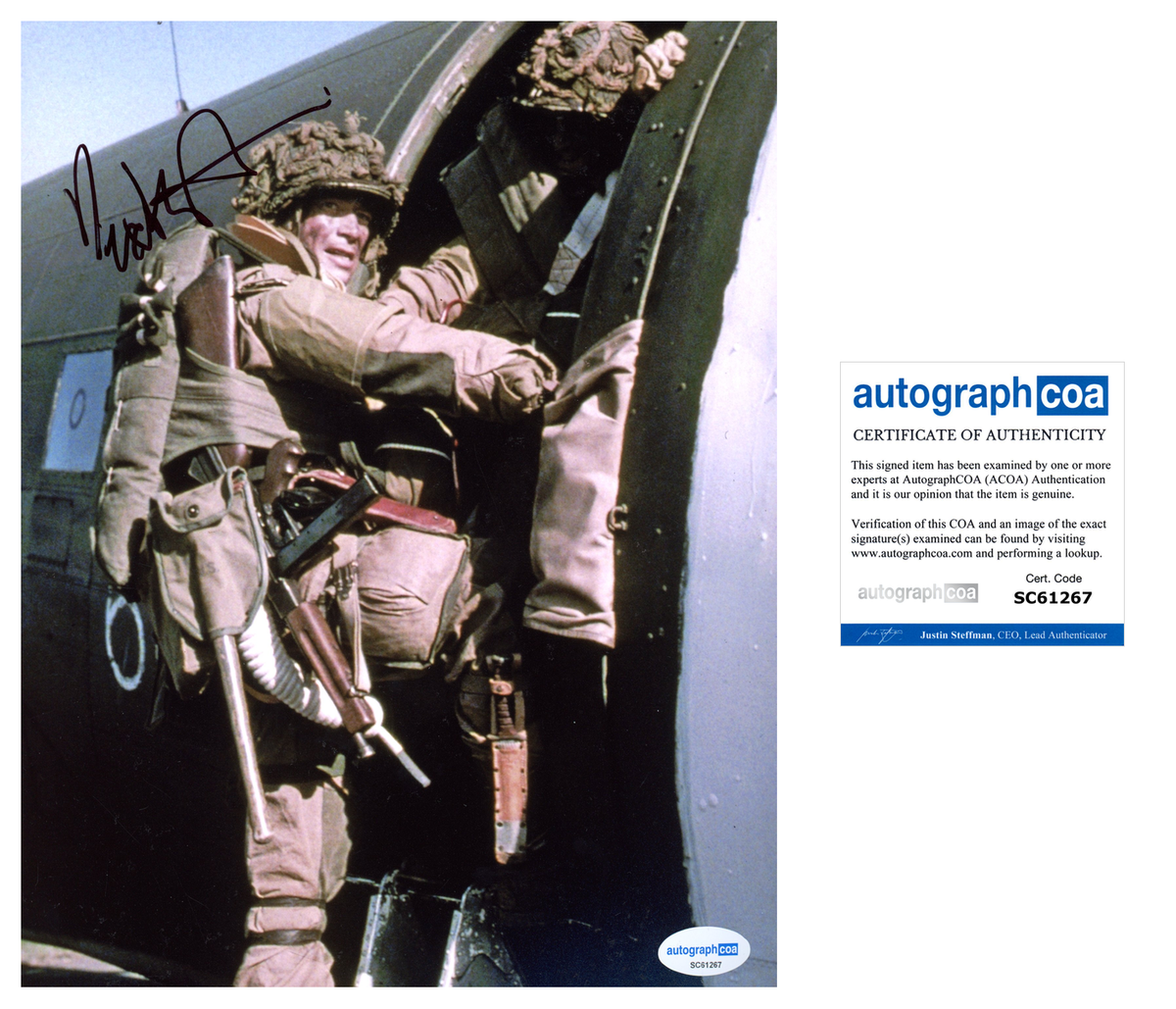 Dexter Fletcher Band of Brothers Signed Autograph 8x10 Photo ACOA ...