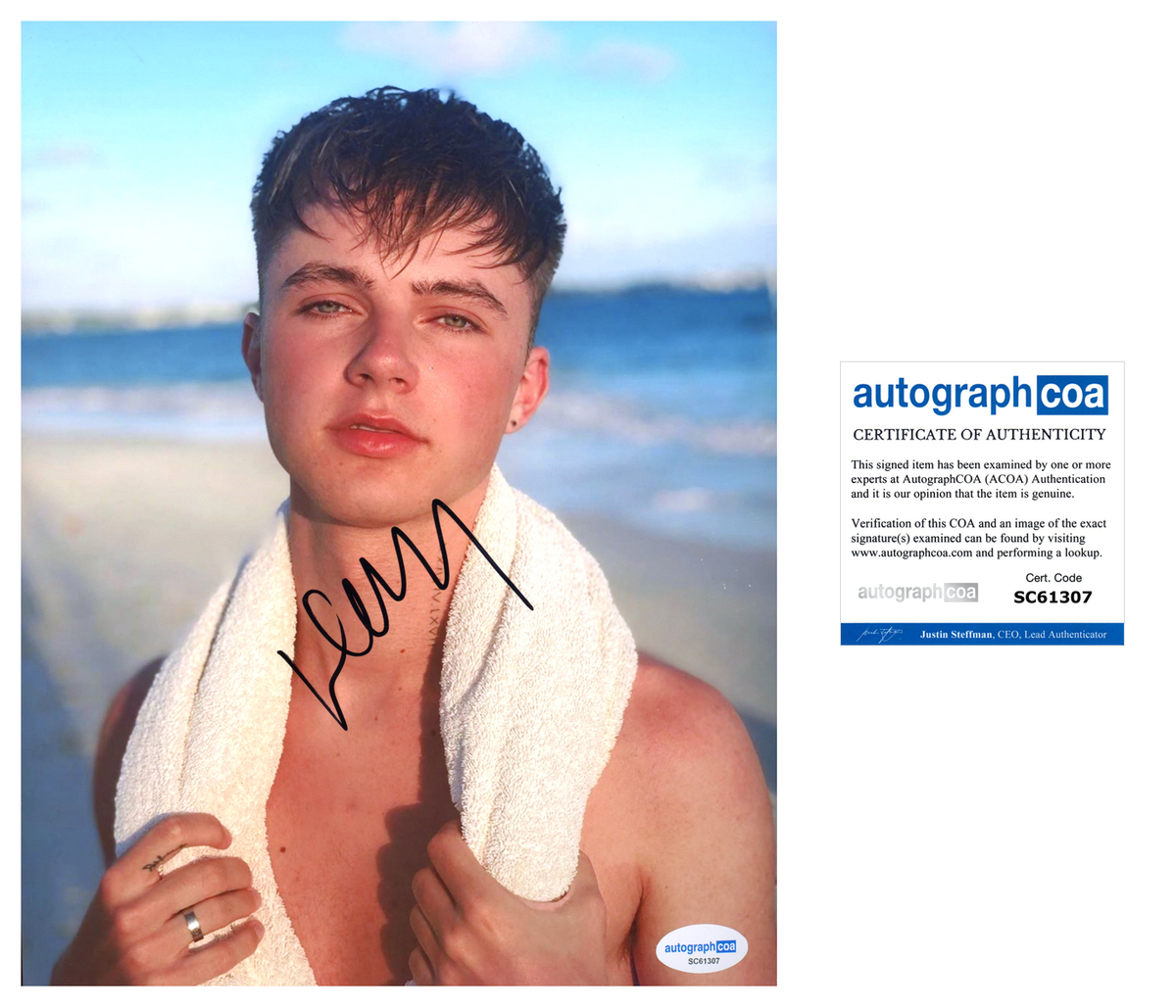 HRVY Signed Autograph 8x10 Photo ACOA | Outlaw Hobbies Authentic Autographs