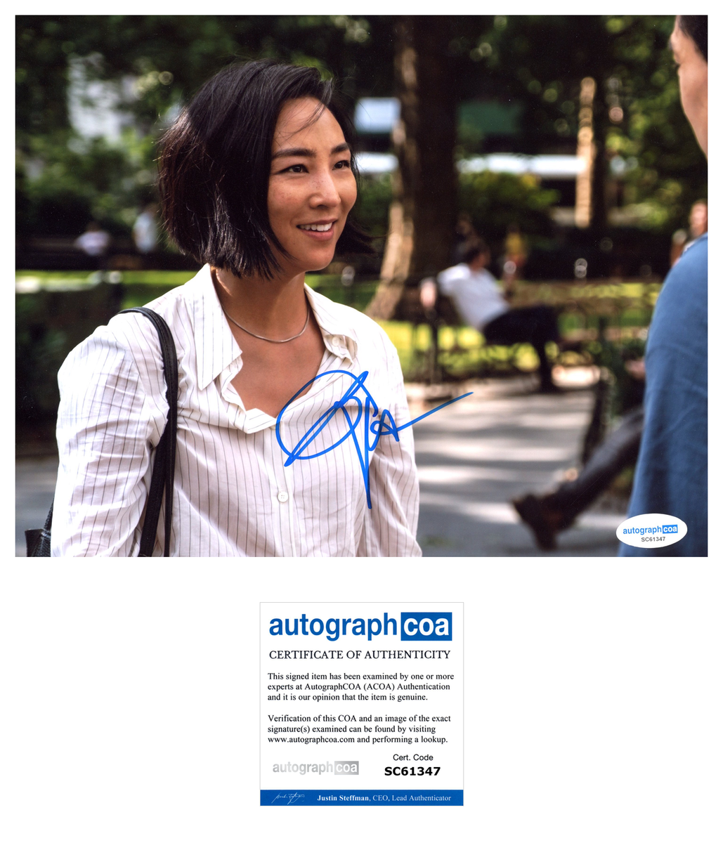 Greta Lee Past Lives Signed Autograph 8x10 Photo ACOA | Outlaw Hobbies ...