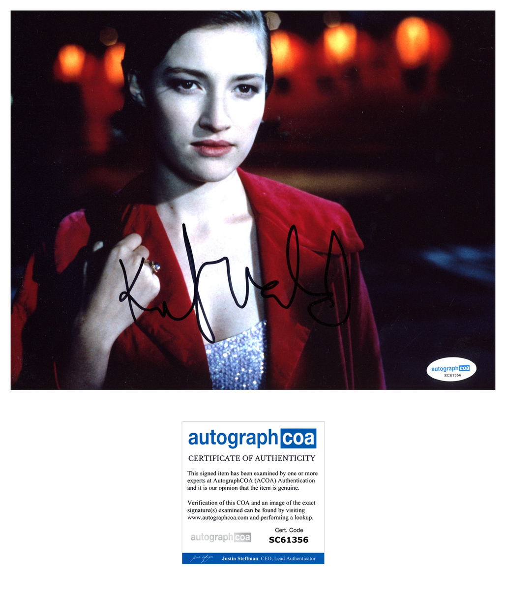 Kelly Macdonald Trainspotting Signed Autograph 8x10 Photo ACOA | Outlaw ...