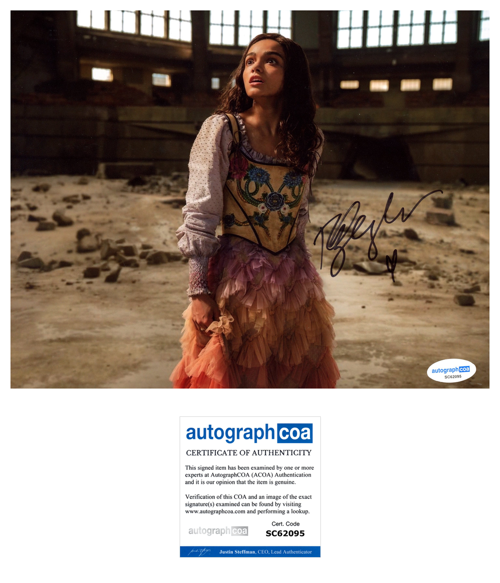 Rachel Zegler Hunger Games Signed Autograph 8x10 Photo ACOA | Outlaw ...