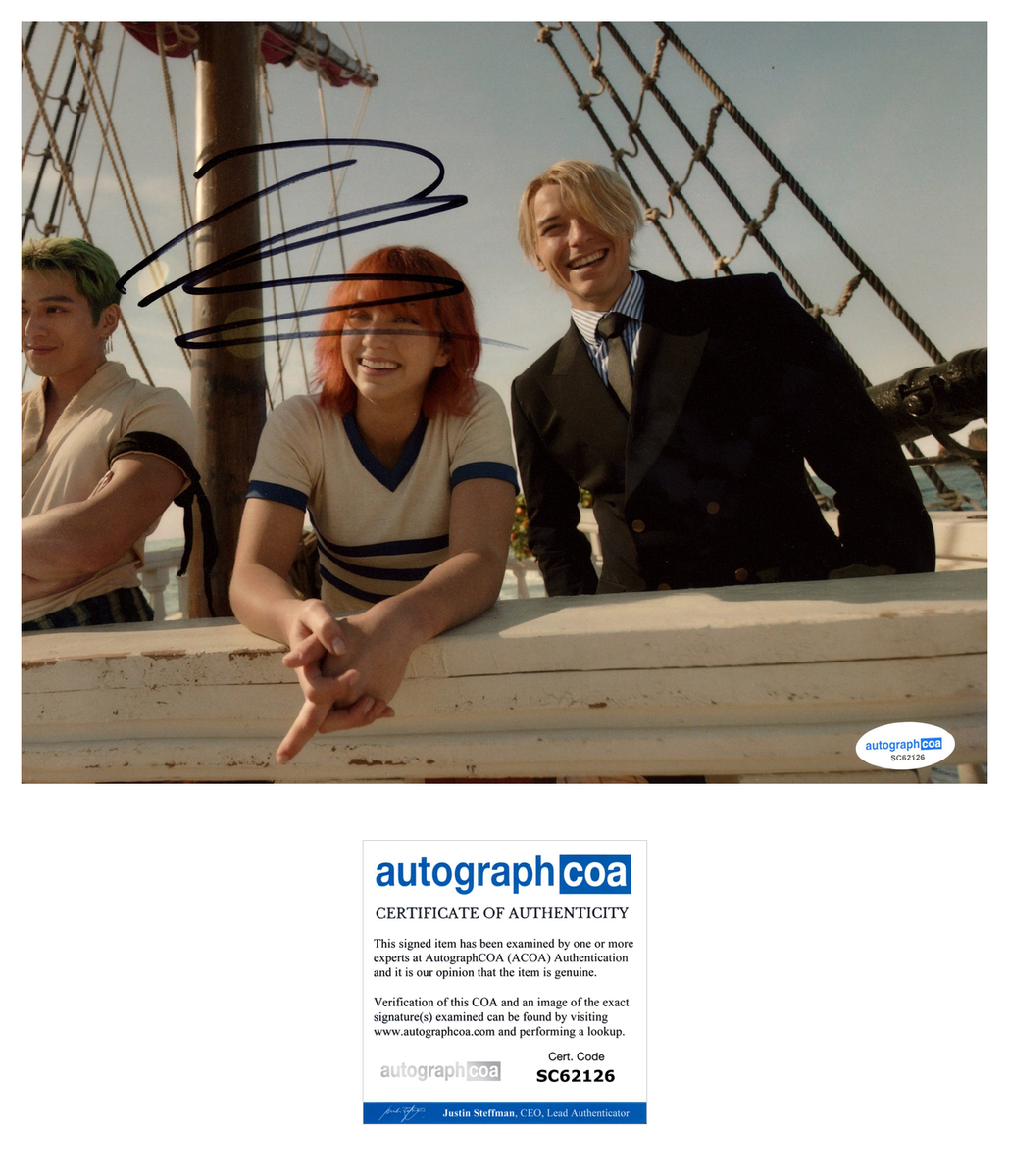 Taz Skylar One Piece Signed Autograph 8x10 Photo ACOA | Outlaw Hobbies ...