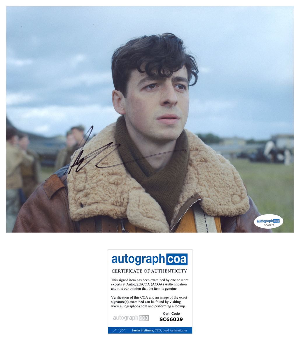 Anthony Boyle Masters of Air Signed Autograph 8x10 Photo ACOA | Outlaw ...